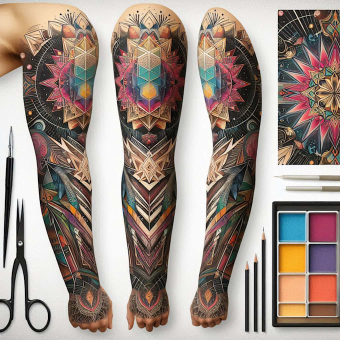 Design a polynesian maori tribal tattoo by Jamidfield | Fiverr