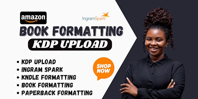 Do ingram spark formatting kindle book formatting and kdp upload , book ...