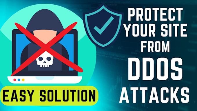 Protect your website from ddos attacks and website security cyber ...