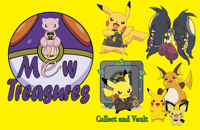 Draw pokemon and fakemon logo or illustration by Leonnnor | Fiverr