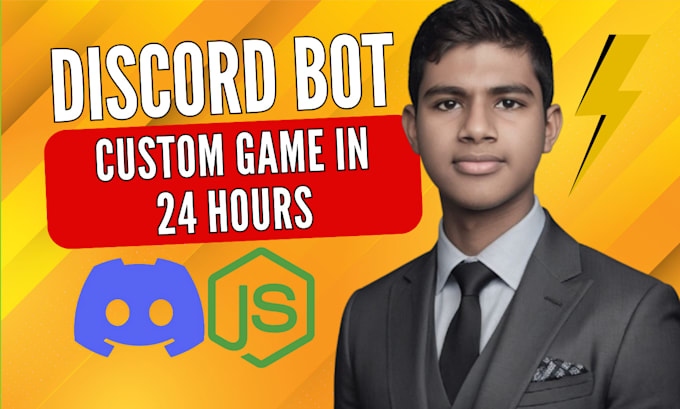 Develop custom discord bot games for your server by Strangerkeegan | Fiverr