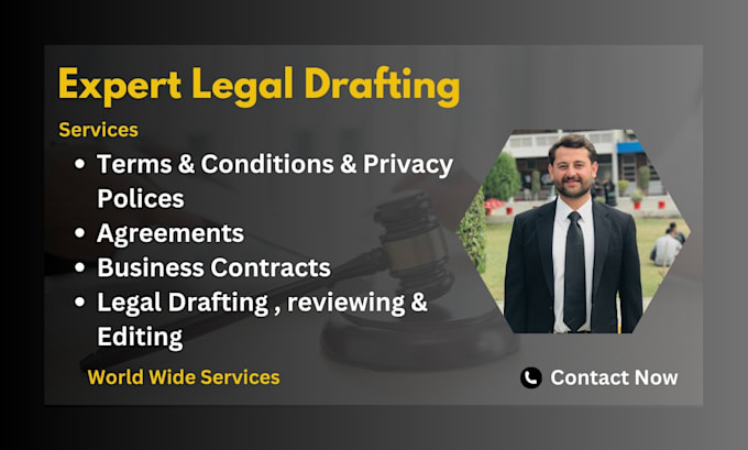 Draft professional contracts, agreements, legal documents, legal review,llc ,nda by ...