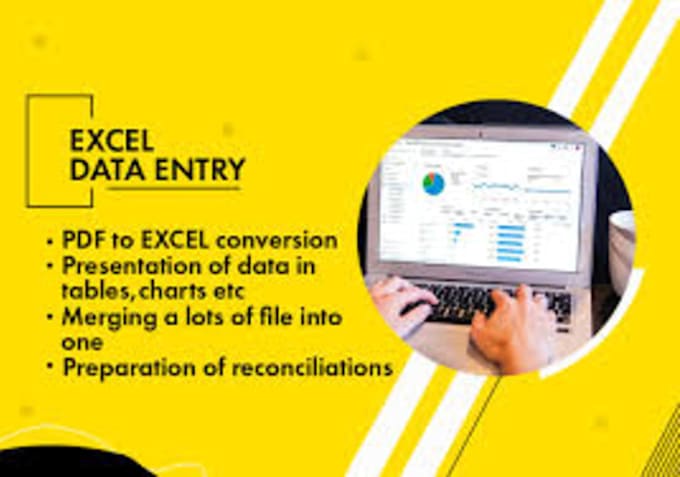 Covert data into excel , pdf to excel convert , image to excel convert ...