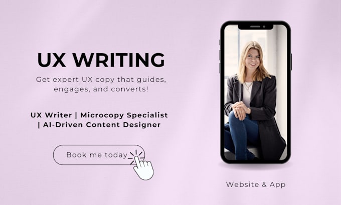 Write ux copy and microcopy to improve usability, engagement, and ...