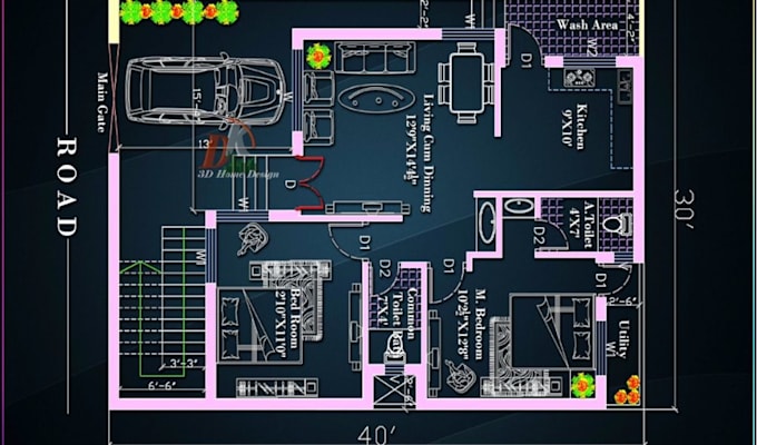 Do 2d floor plan room dimensions, square footage, doorway layout ...