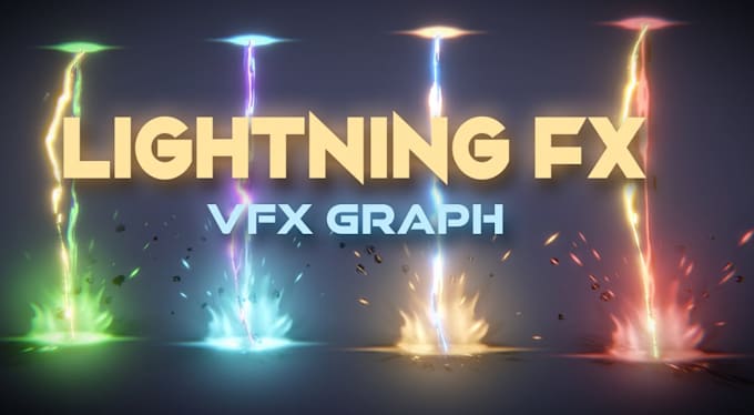 Create unity realtime vfx using vfx graph, shader graph, particle ...