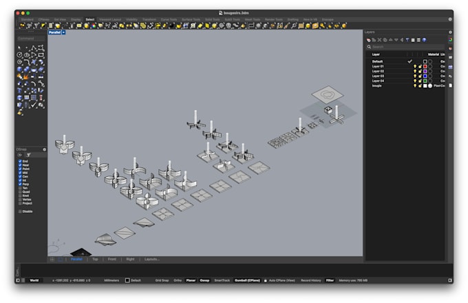 Provide precise 3d model of anything you need by Chrls3d | Fiverr