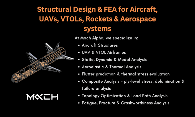 Do Aerospace Structural Design And Analysis By Machalpha Fiverr