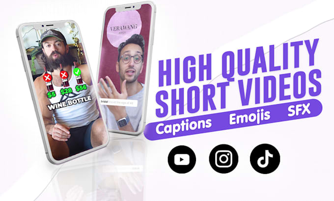 Edit instagram reels with captions motion graphics by Zeeshantariq490 ...