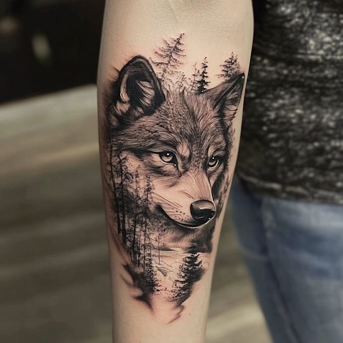 Create unique customized realism tattoo design by Darrellraves | Fiverr