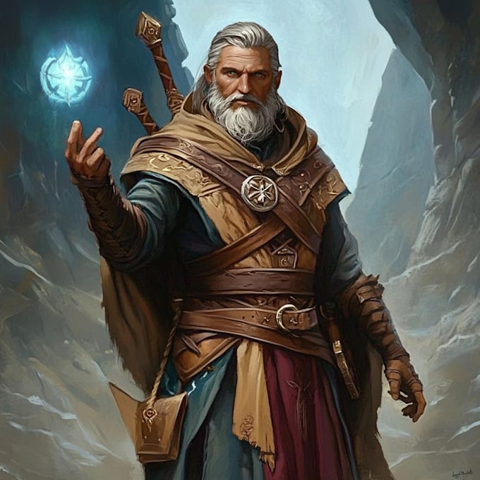 Draw dnd character art for you by Denderburg | Fiverr