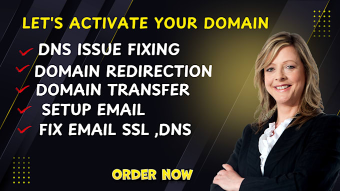 Connect the domain dns issue fixing and set up email by Minahilgoria ...