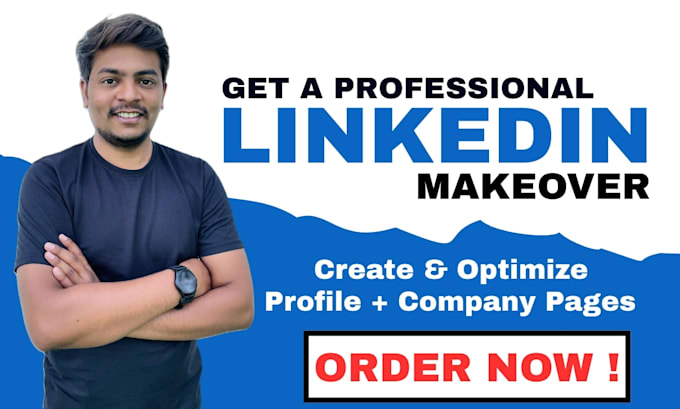 Setup and optimize linkedin business profile, company page by ...