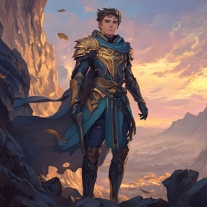 Design a dnd character art and dnd character art by Maienstadt | Fiverr
