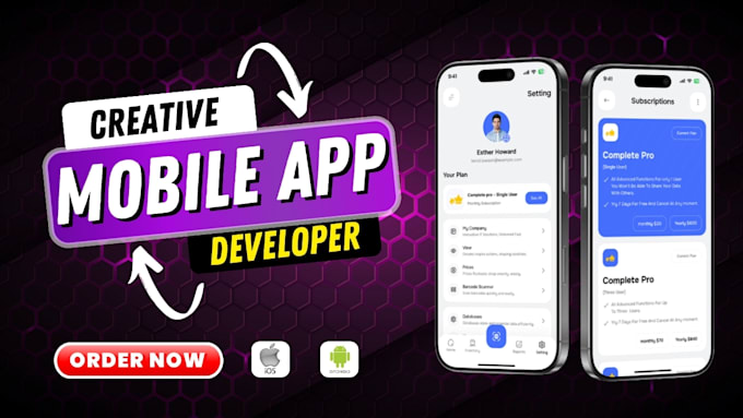 Build professional android, ios and custom flutter apps by Shaheenatiqa | Fiverr