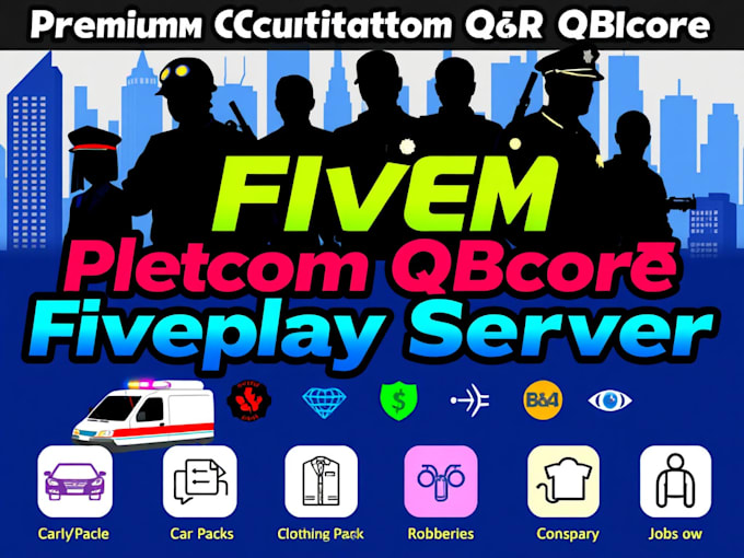 Build fivem car, fivem mlo, fivem server, fivem qbcore custom chain ...