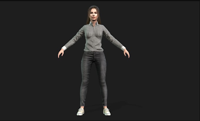 Skin out 3d erotic character, vroid 3d model, vrml model, nifty island, punk nsf by Kingspa | Fiverr