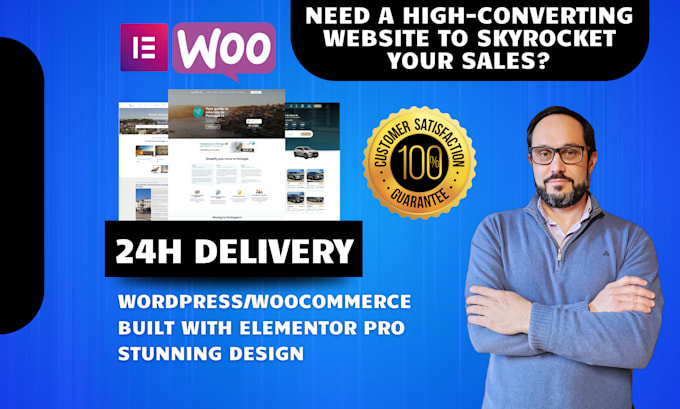 Design, redesign, clone your woocommerce wordpress website by Iconnect_agency | Fiverr