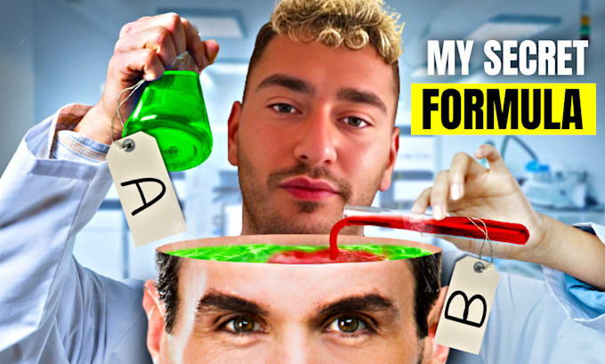 Mix my secret formula to design youtube thumbnails by Andrymyrtaj | Fiverr