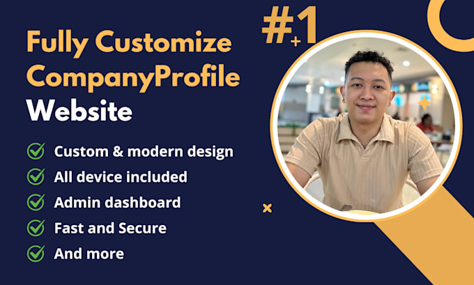 Build company profile website by Tegarmarino | Fiverr