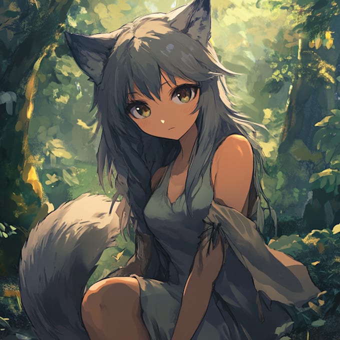 Draw your anime girl original character or fanart by Shaniquafrankl ...