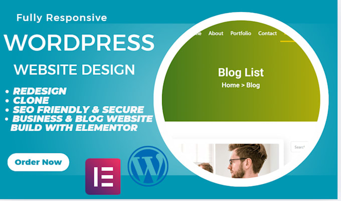 Design, clone, redesign and customize your wordpress website using elementor by Humyra117 | Fiverr