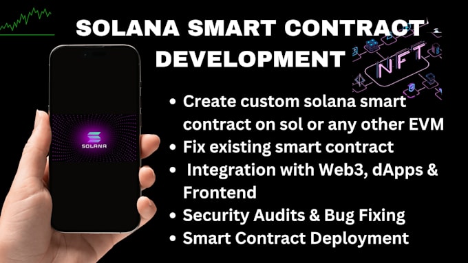 Develop secure solana smart contract, ethereum, bsc smart contract, nft and more by Charles ...
