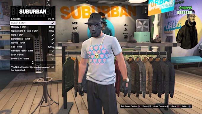 Create fivem custom eup, gang, staff clothing kuttes mc, mc vest, biker ...