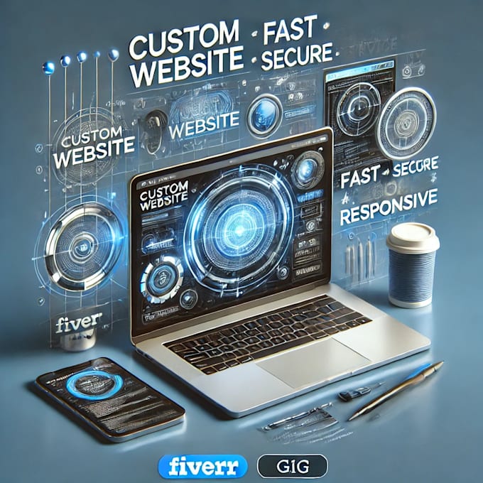 Build a custom web app with frontend and backend functionality by ...