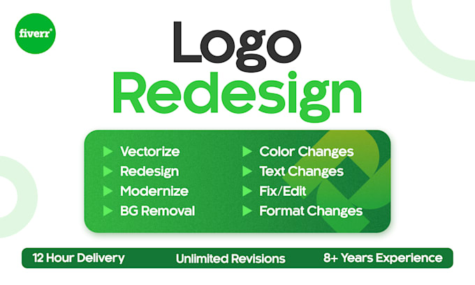 Design, redesign, modify, edit, vectorize any logo design by Rizwaanrj ...