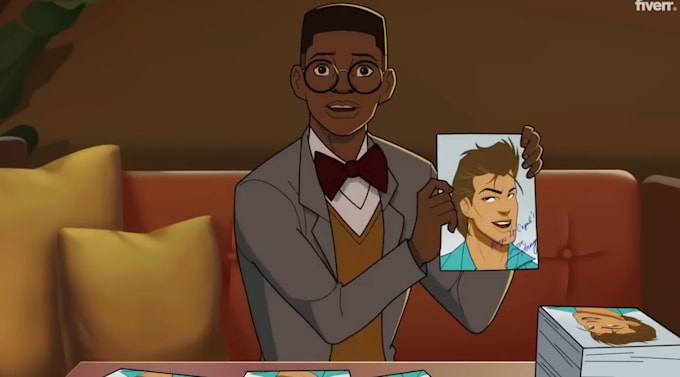 2d short film, 2d cartoon animation, 2d frame by frame, 2d traditional animation by Sebastain ...