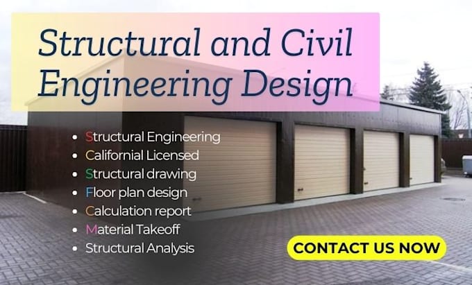 Be your us steel, wood, concrete building structural engineer, design and stamp by Enggarrett ...