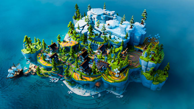 Be minecraft map builder, custom map minecraft build, minecraft spawn ...