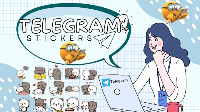 Create custom telegram discord animated stickers gifs by Codybeckham ...