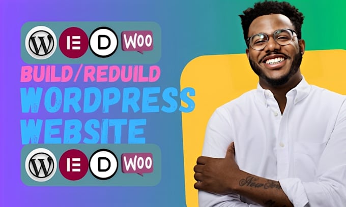 Build, rebuild, revamp, replicate elementor pro wordpress website development by Hassan_design07 ...