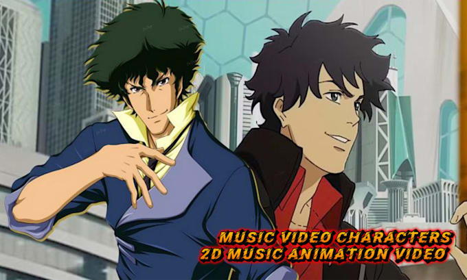 Create 2d music video, animated gif, cartoon music video, kids cartoon ...