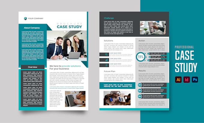 Design professional case study brochure and flyer by Azizul_h9224 | Fiverr