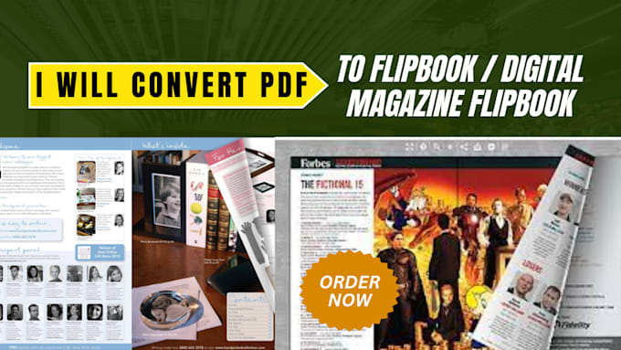 Convert pdf to flipbook, ebook flipbook, digital magazine flip book ...
