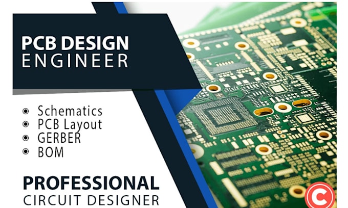 Do your circuit design, pcb design, ready for manufacturing by Soffiane02 | Fiverr