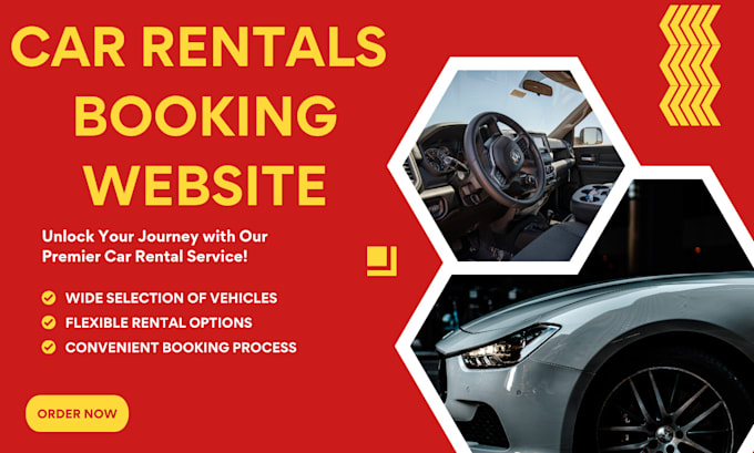 Design car rental booking website design and revamp wordpres elementor ...