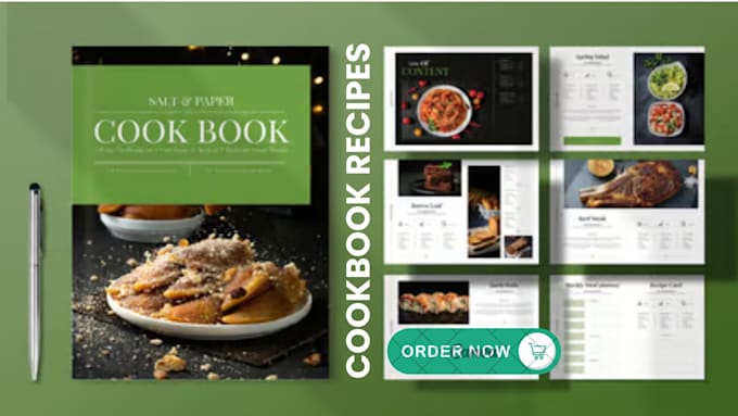 Design cookbook, recipe book, recipes, cookbook formatting, as cookbook writer by Grace ...