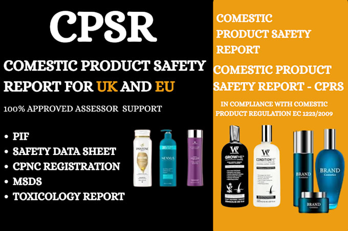Create cpsr for cosmetic product safety by Marymorganr | Fiverr