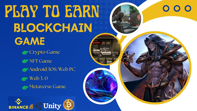 Nft game development, play to earn game, blockchain game by Matti_james ...