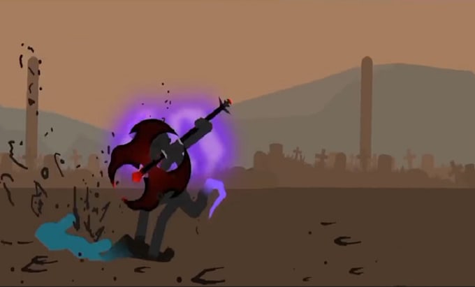 Create 2d stickman stickman animation, 2d stickman fight, stick figure ...