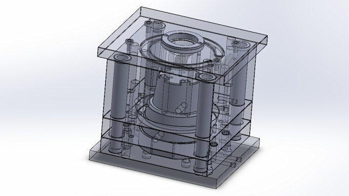Do injection mold design 3d cad and technical drawings by Nc_3dcad | Fiverr