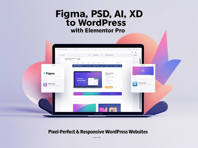 Convert figma, psd, ai, and xd designs to wordpress with elementor pro by Alauddinhossain | Fiverr
