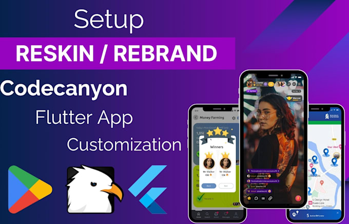 Reskin Or Rebrand And Integrate Api In Android Ios Codecanyon Flutter App By Ishfaq0323 Fiverr