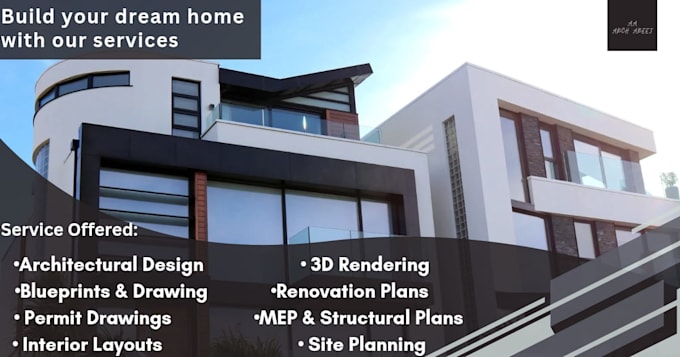Create professional architectural plans, permits, mep designs and ...