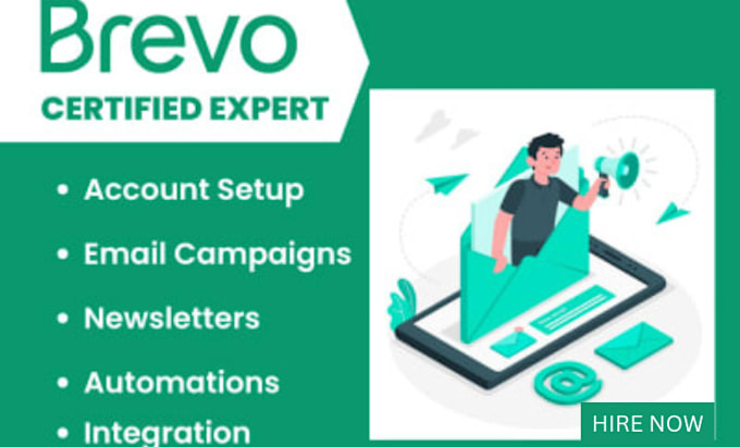 Brevo sales and configure brevo email automation by Davis_techy13 | Fiverr