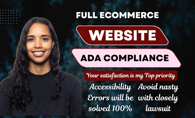 Wordpress ada compliance, wcag, eu guideline, gdpr accessibility optimization by Silas_alder ...